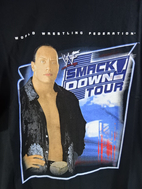 SMACKDOWN! ASIA TOUR 2002 (The Rock) T-shirt – 闘道館